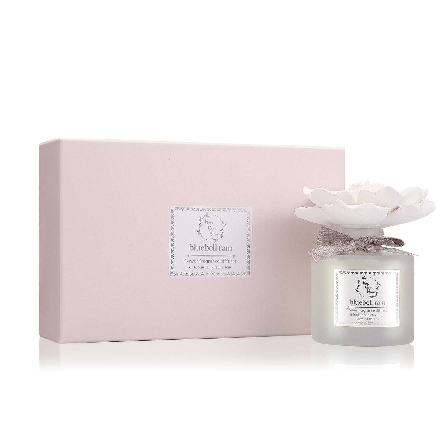 Pretty Valley Home Ceramic Gypsum Flower Diffuser Set Home Fragrance G ...